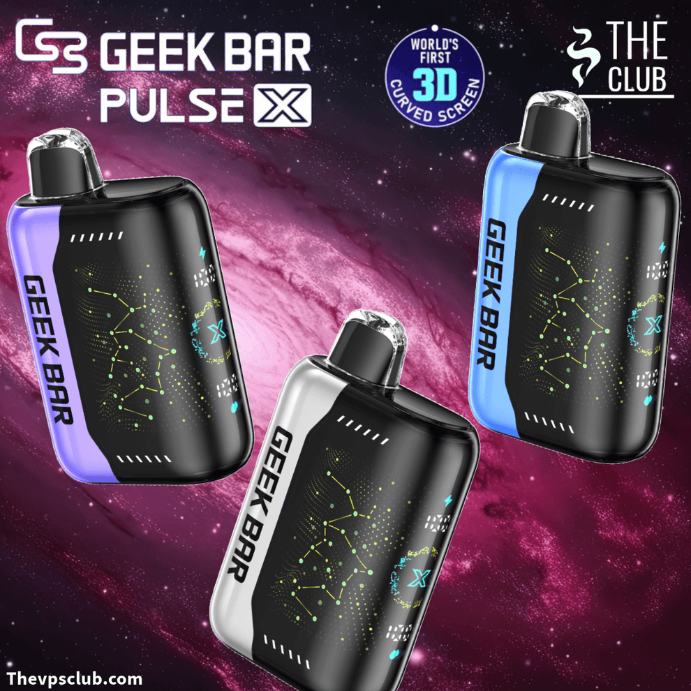 GEEKBAR PULSE X 25K: Tecnología Avanzada y Diseño Futurista – THE CLUB
