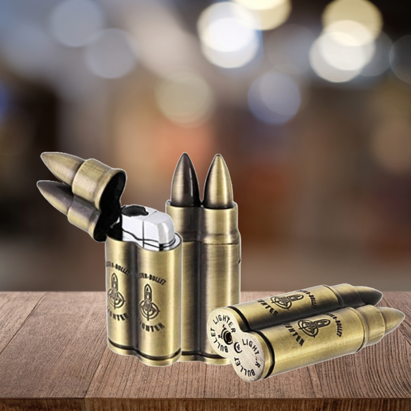 Bullet Double Torch Encendedor en Forma de Bala Innovación y Potencia ...