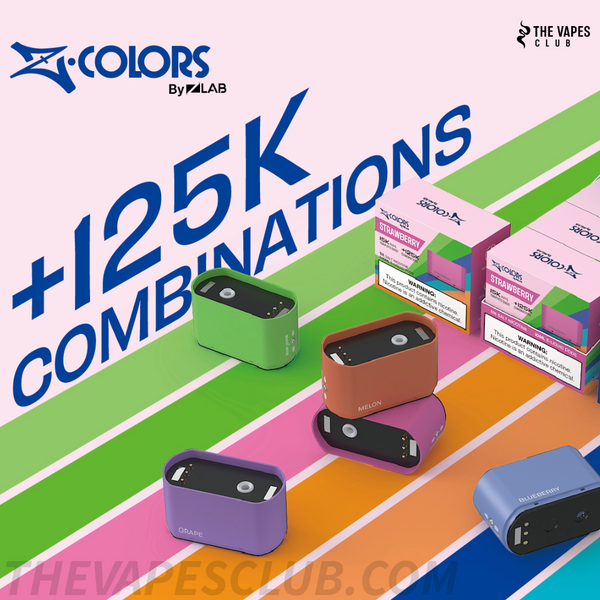 Z Colors by LAB - Vape con 15,000 Puffs y +50 Sabores Personalizables ...